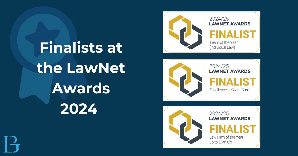 Bell Lamb & Joynson Named As Finalists in Three Categories at ...